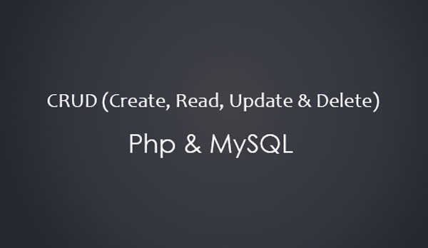 Pengertian CRUD di Php dan MySQL ~ Belajar Web
