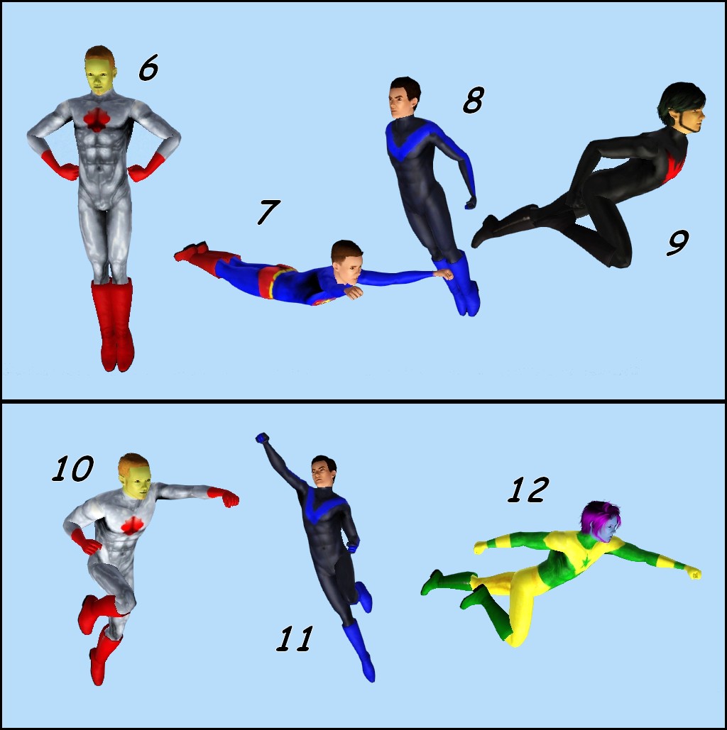 ForeverHailey Creations: Super Hero Pose Pack