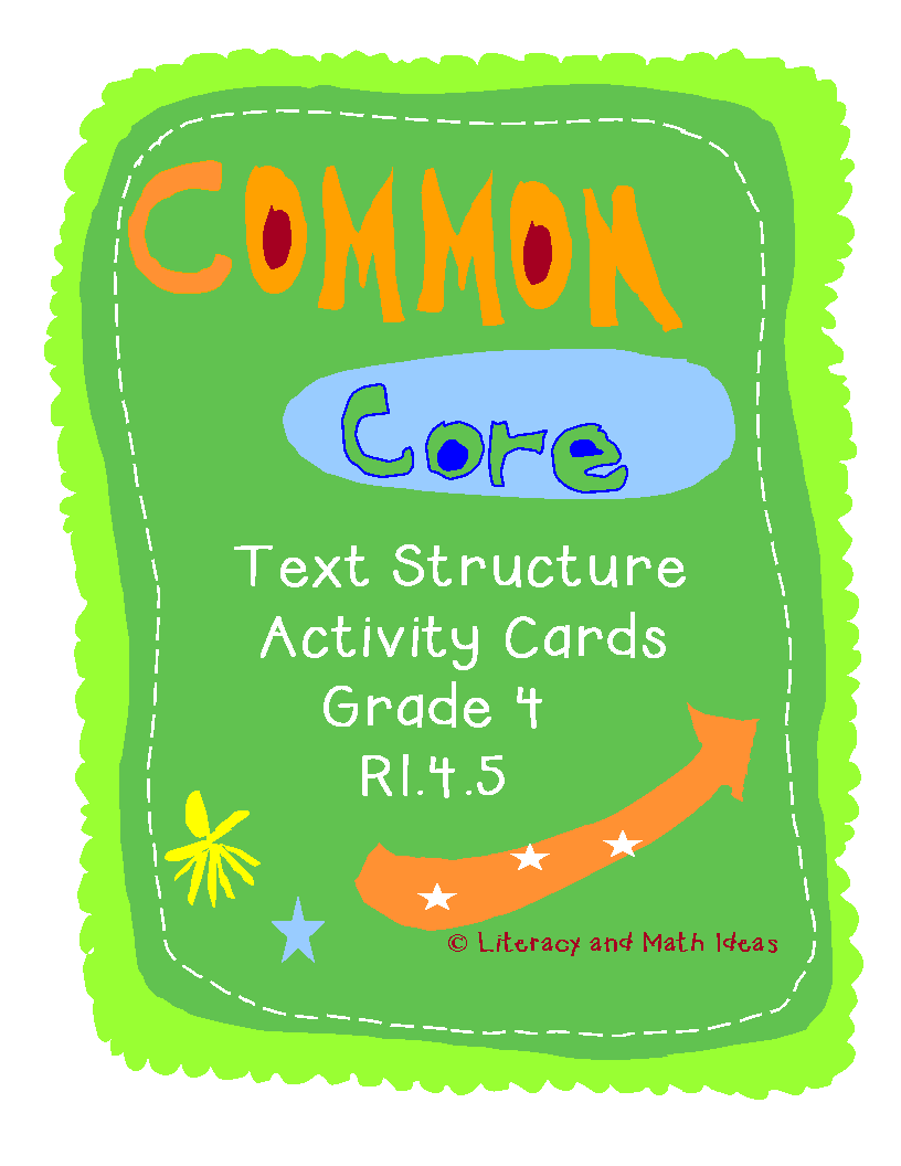 Simply Centers: Grade 4 Common Core Activity Cards