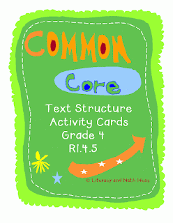 Simply Centers: Grade 4 Common Core Activity Cards
