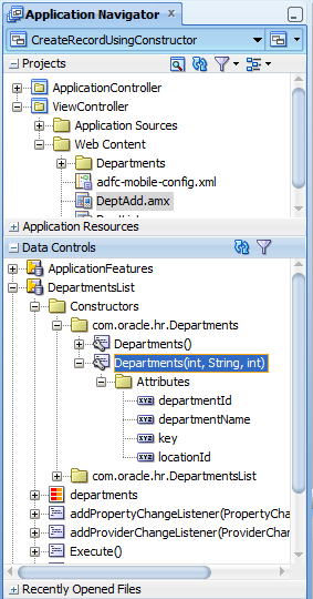 Unwinding ADF: ADF Mobile - How to add a record using Constructor option Unwinding ADF: ADF Mobile - How to add a record using Constructor option