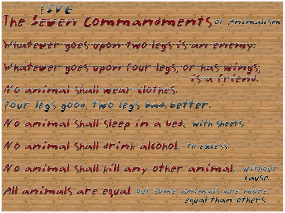 Te Ao O Tamaki Animal Farm Commandments te-ao-o-tamaki-animal-farm-commandments