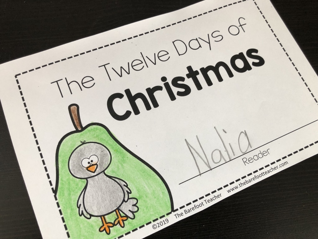 The 12 Days of Christmas Flip Book & Emergent Reader Activities | The ...