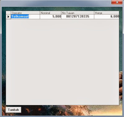 Menambahkan Data ke dalam Datagrid Utama atau Pada Form1 dengan From2 ~ Aneka Tutorial Pemrograman