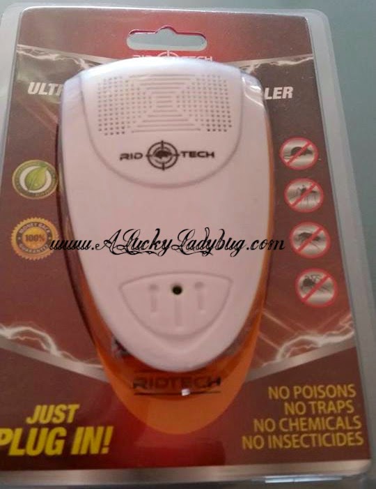 A Lucky Ladybug: Rid-Tech Ultrasonic Pest Repeller Review A Lucky Ladybug: Rid-Tech Ultrasonic Pest Repeller Review