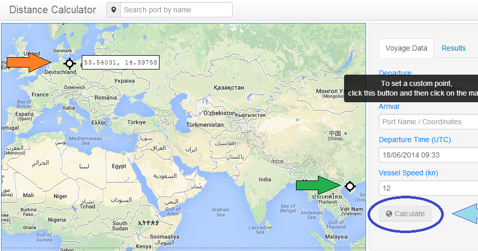 PORT DISTANCE CALCULATOR Ship Cruises port-distance-calculator-ship-cruises