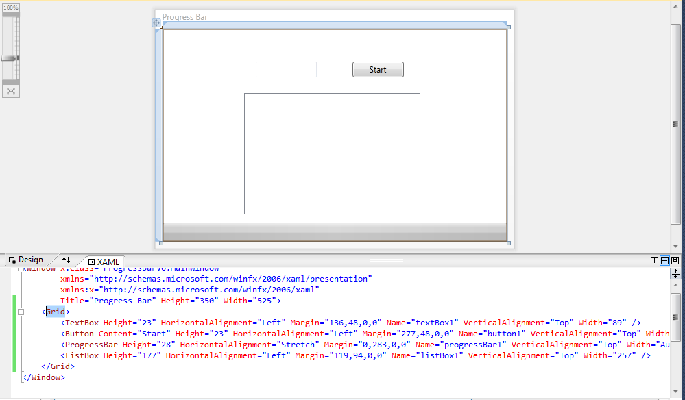 Dimensi TutupBotol: Progress Bar menggunakan Background Worker di C# WPF VS2010 - Basic