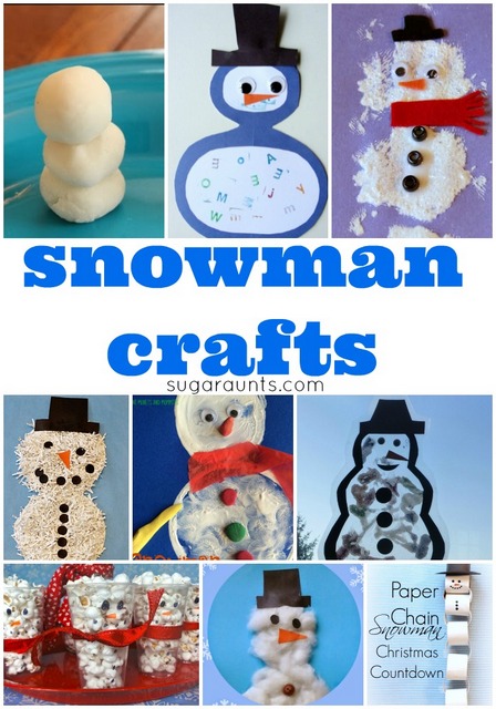 Manualidades y actividades con muñecos de nieve - The OT Toolbox