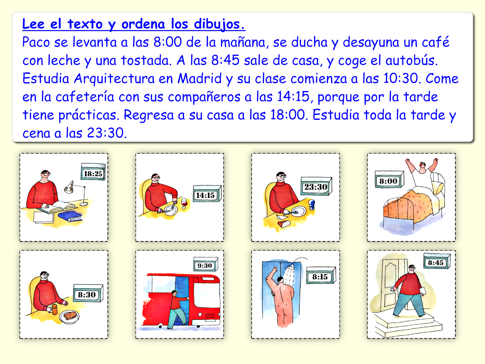 Rutina y Horarios on Pinterest | Daily Routines, Ejercicio and Spanish