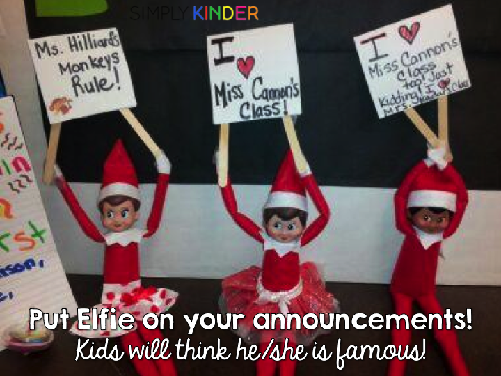 More Classroom Elf Ideas! - Simply Kinder
