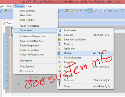 Doesystem: การเปรียบเทียบ compare 2 methods ใน Eclipse