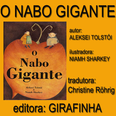 CRISTINA SÁ literatura infantil e juvenil: "O NABO GIGANTE" DE ALEKSEI TOLSTÓI E NIAMH SHARKEY