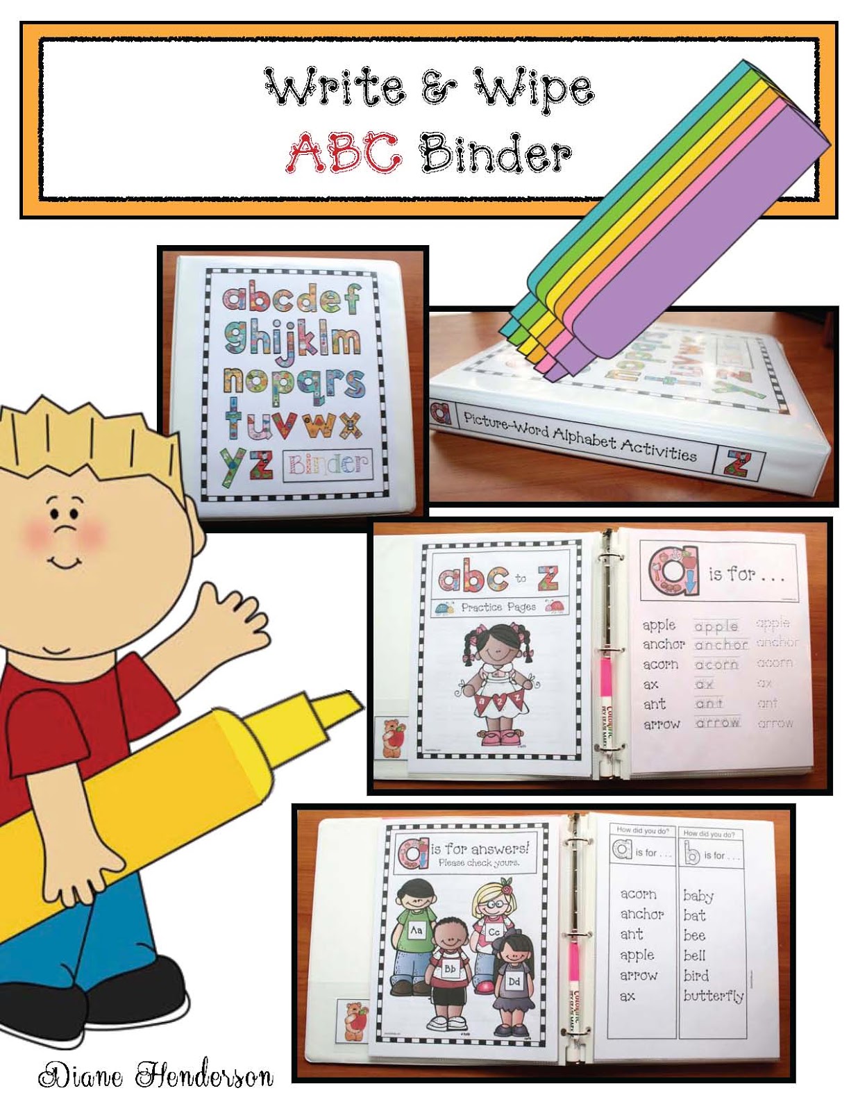 Write & Wipe Worksheets - Classroom Freebies