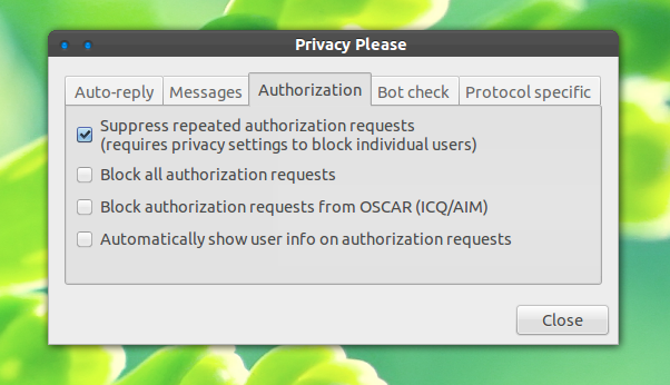 Stop IM Spam Bots In Pidgin With These Two Plugins ~ Web Upd8: Ubuntu / Linux blog