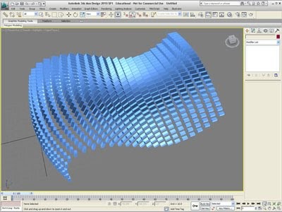 Generative Design Computing: 3D Max: Snapshot with Transforms