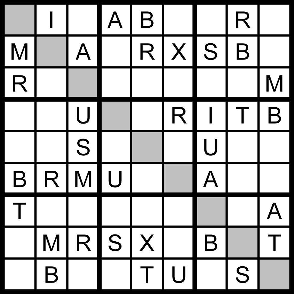 Magic Word Square New Word Sudoku Puzzle For Wednesday 1 26 2011 magic-word-square-new-word-sudoku-puzzle-for-wednesday-1-26-2011