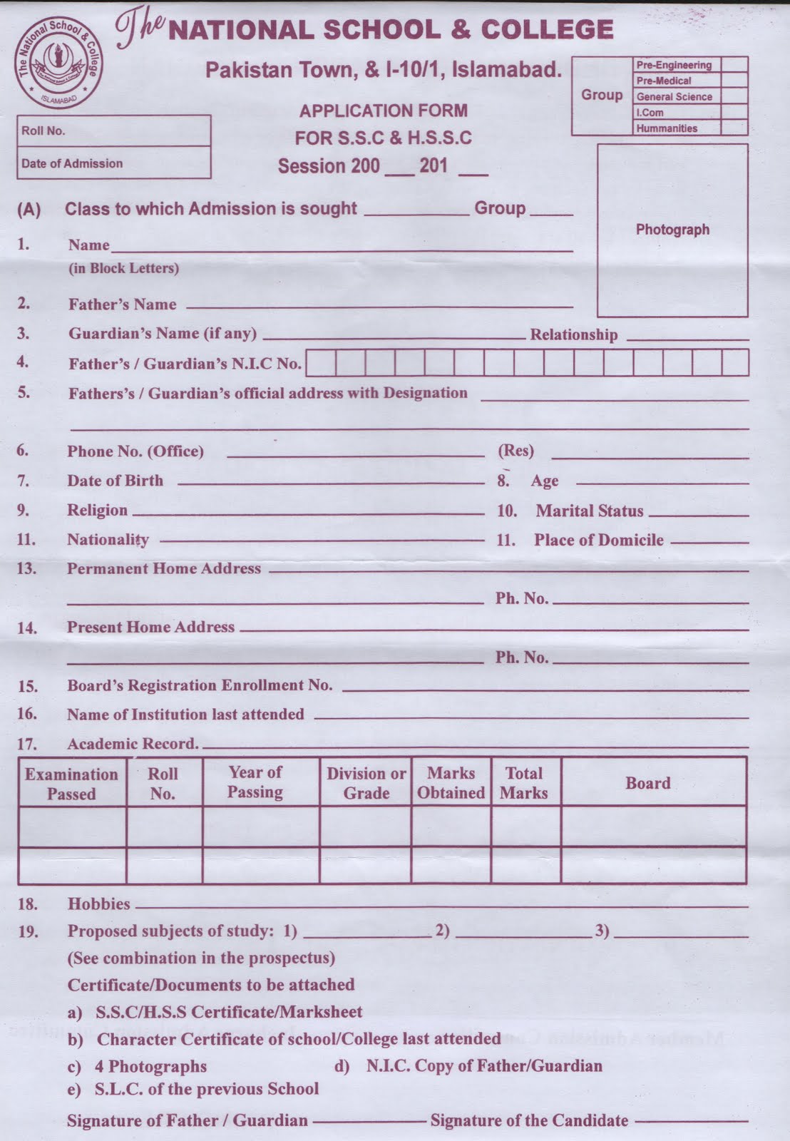 College Admission Form Sample 14 Fix Ablez College Ad - vrogue.co College Admission Form Sample 14 Fix Ablez College Ad - vrogue.co