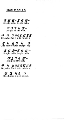 Miss Jacobson's Music: RECORDER HOLIDAY SONGS: JINGLE BELLS