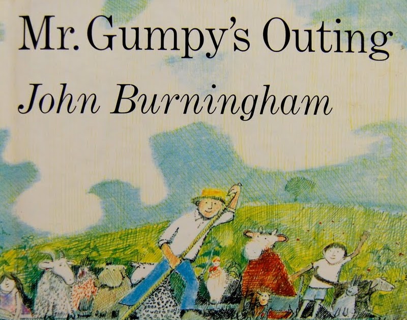 Vintage Kids' Books My Kid Loves: Great Monday Give: Mr. Gumpy's Outing
