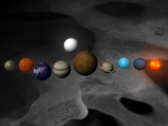 Planetas en 3D - Imagui