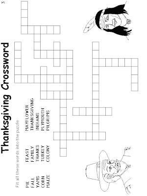 The Talon: Thanksgiving crossword puzzle