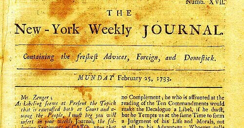 Inside the Apple: The Libel Trial of John Peter Zenger