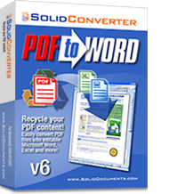 Solid Documents Blog: Solid Converter PDF to Word v6 Now Available