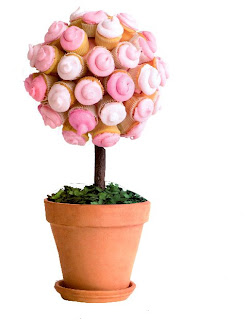 Do It Yourself Weddings: Cupcake Topiary Tree