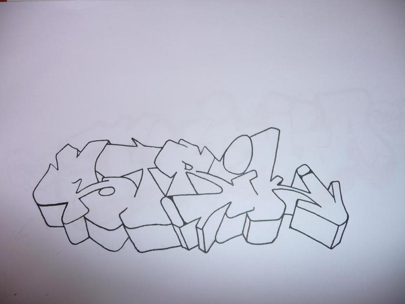 Bocetos graffiti - Imagui