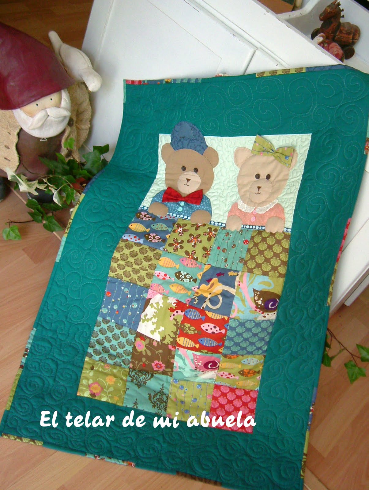 Colchas de patchwork para bebés - Imagui