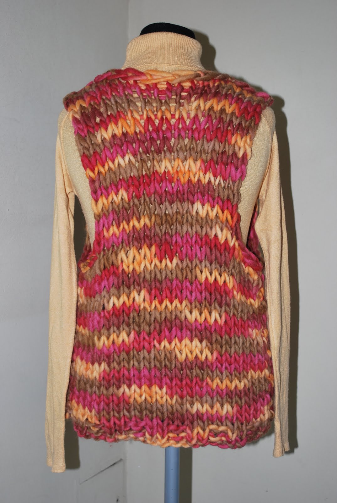 Chalecos tejidos con agujas - Imagui
