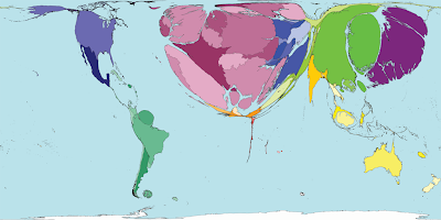 SCIENCE GROWTH - CARTOGRAMMI DEL MONDO - Gravità Zero