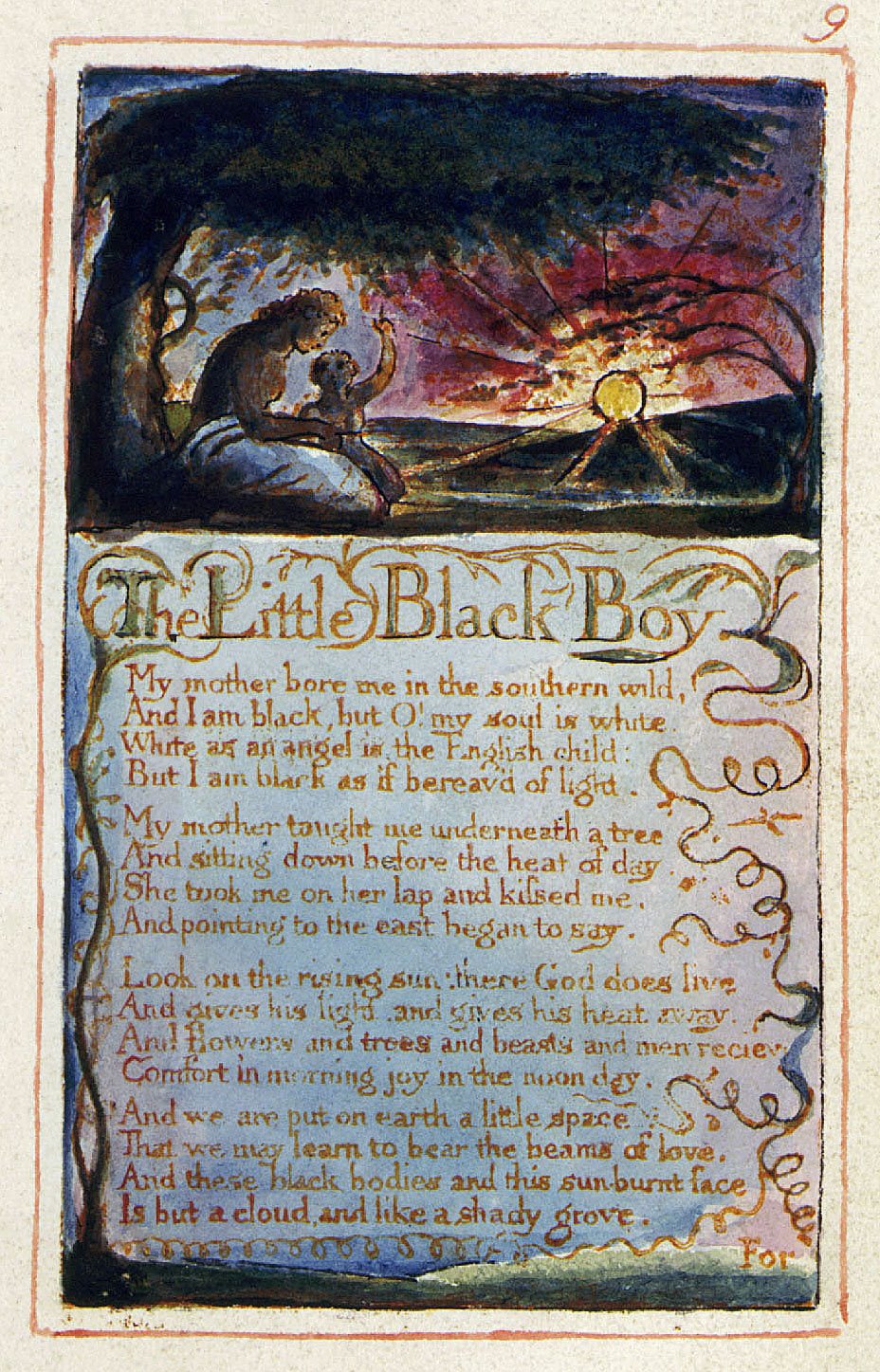 The Little Black Boy - William Blake