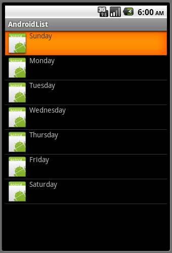 Android-er: ListView, with icon Android-er: ListView, with icon