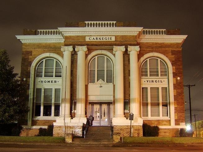 Terrell Daily Photo: Carnegie Library, Terrell, Texas