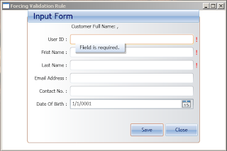 Asim Sajjad: Forcing View Validation On Save using MVVM Pattren