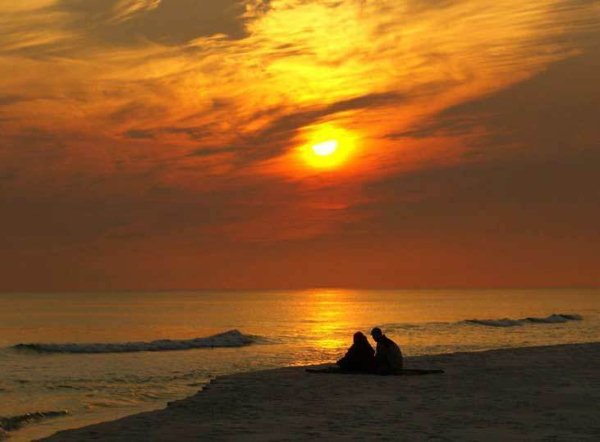 Imagenes de un atardecer en la playa - Imagui