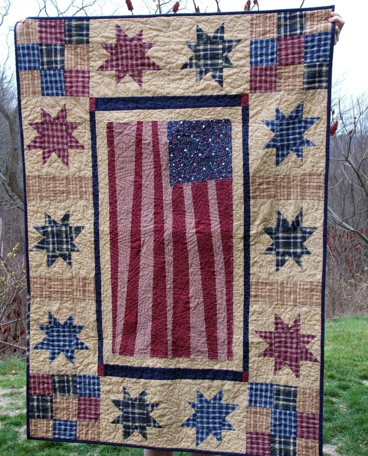 Modest Creations By Michelle American Retirement Quilt modest-creations-by-michelle-american-retirement-quilt