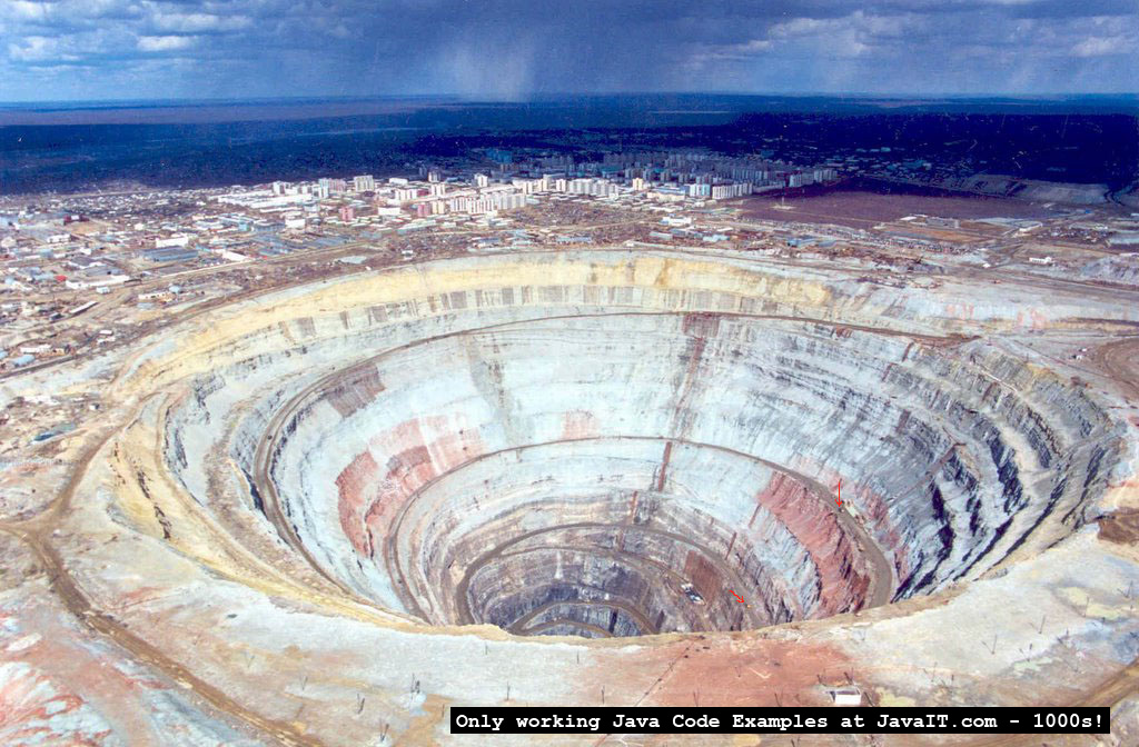 Diamond Mine the World s Largest Hole Brainexplor diamond-mine-the-world-s-largest-hole-brainexplor