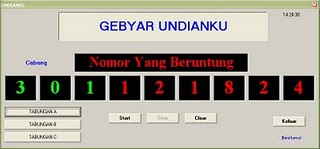Gudang Trick™: Software Pengacak Nomor Undian Gan