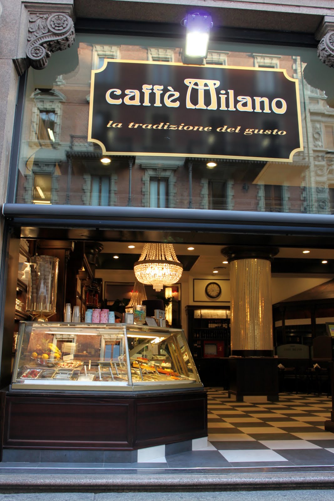 *the simplest aphrodisiac: Milan, Italy: Caffe Milano