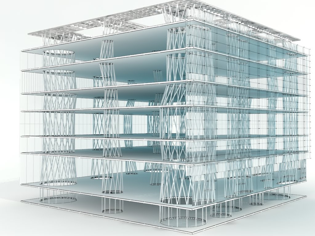 Maysam Ghaffari: Sendai Mediatheque by Toyo Ito