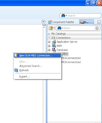 Learning SOA: How to use Shared Meta data in SOA suite 11g