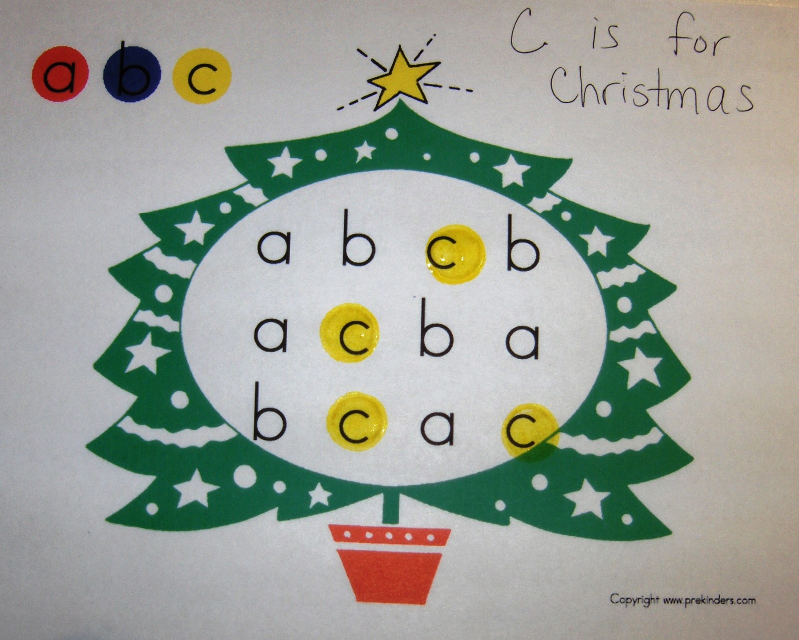 Alphabet Tree Mats - The Activity Mom