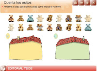 Primero de primaria: CUENTA OSITOS