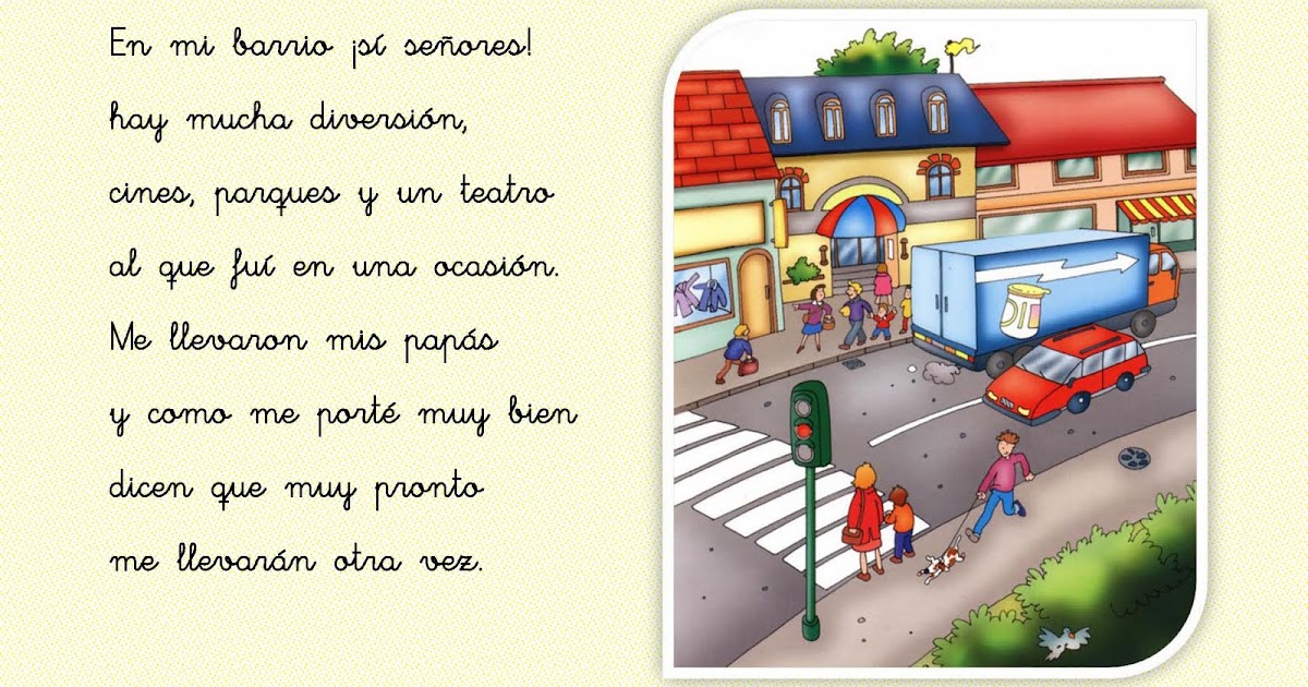 ME DIVIERTO Y APRENDO EN KINDER : MI BARRIO