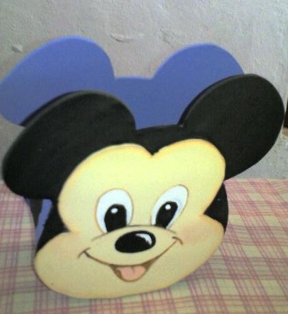 Cotillones de Mickey Mouse baby en foami - Imagui