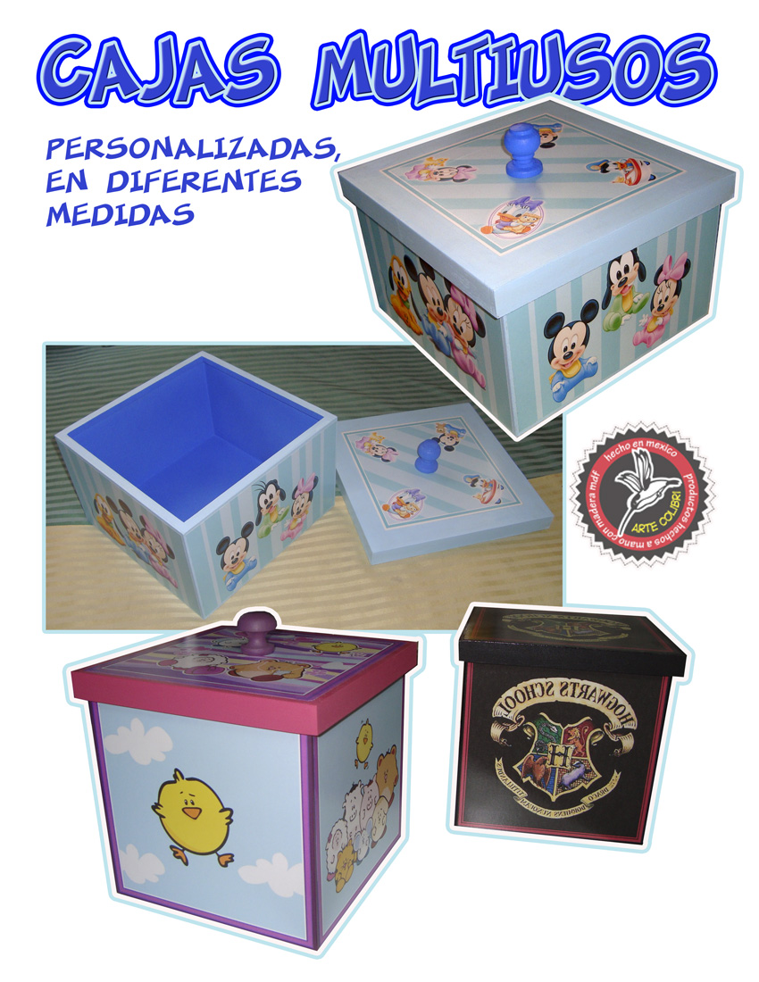 Cajas multiusos – Mesa para la cama