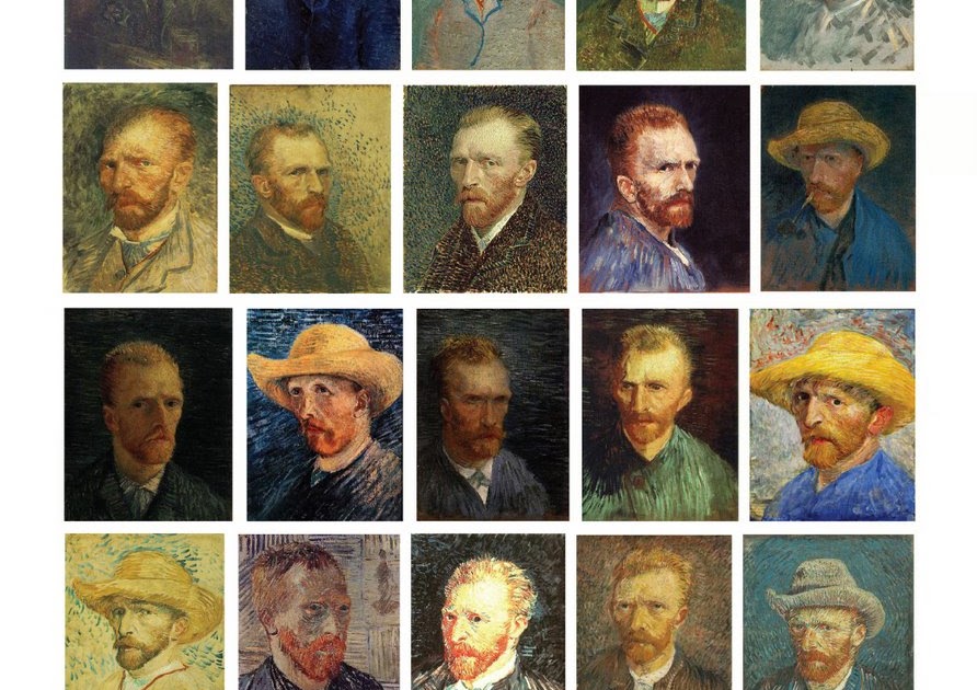 A L L A N I N N M A N: Hi-Res, Vincent Van Gogh Self-Portraits ...