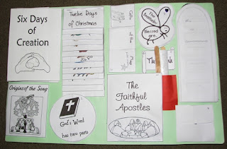 12 Days of Christmas Lapbook - Simple Living. Creative Learning